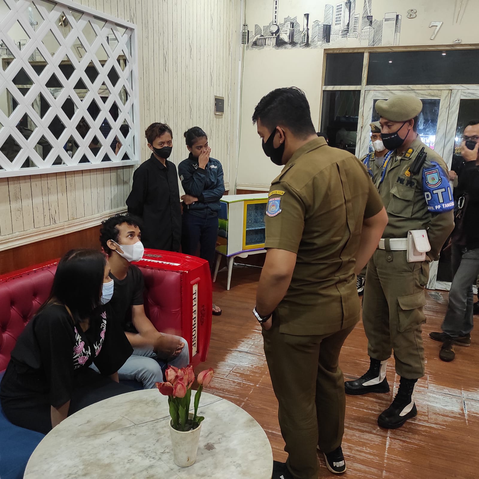 Satpol PP Tangsel Berhasil Razia Tempat Penginapan Dalam Rangka OTT