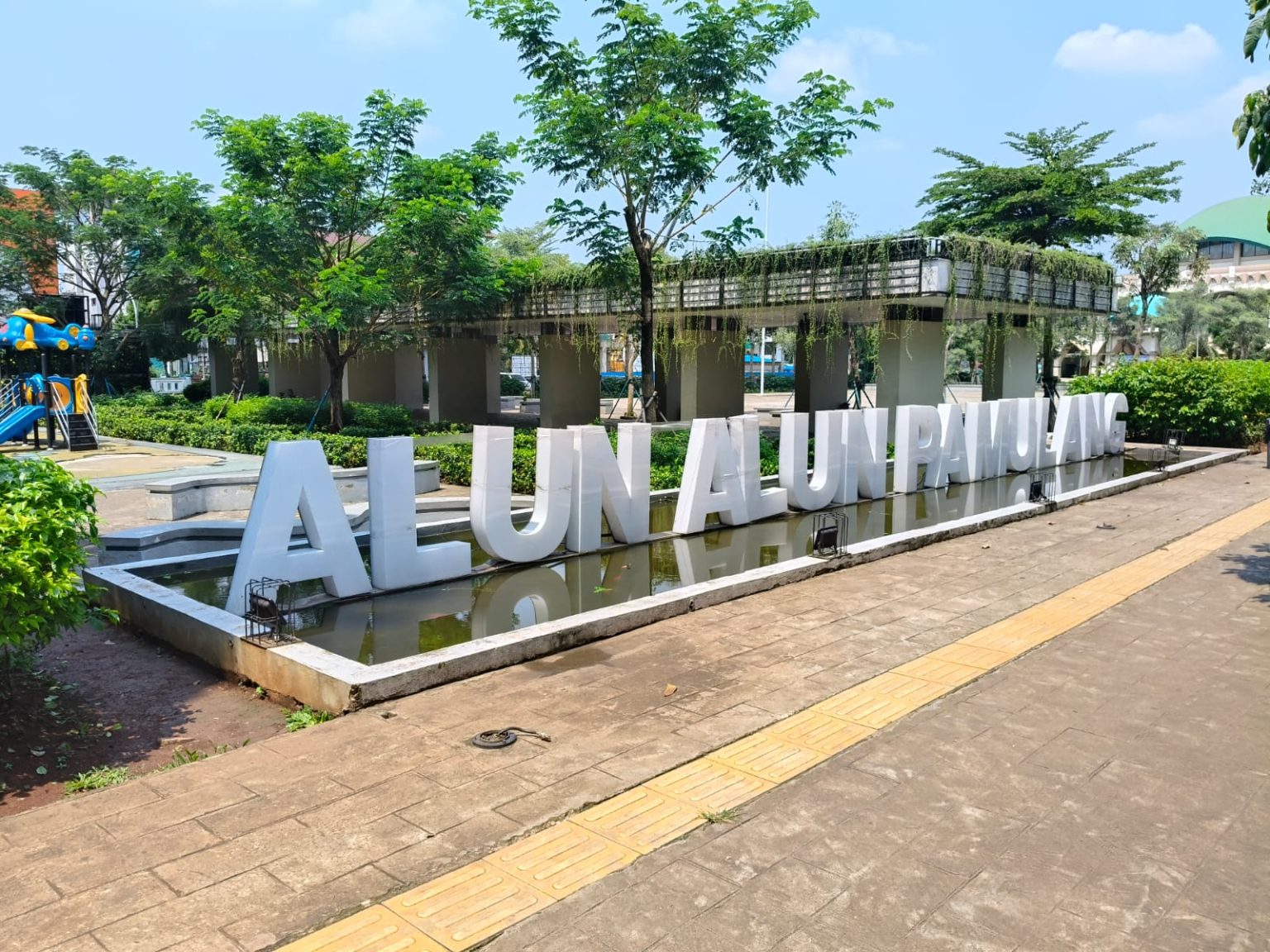 Alun-Alun Pamulang Jadi Primadona Warga Tangsel, Tempat Nyaman untuk ...